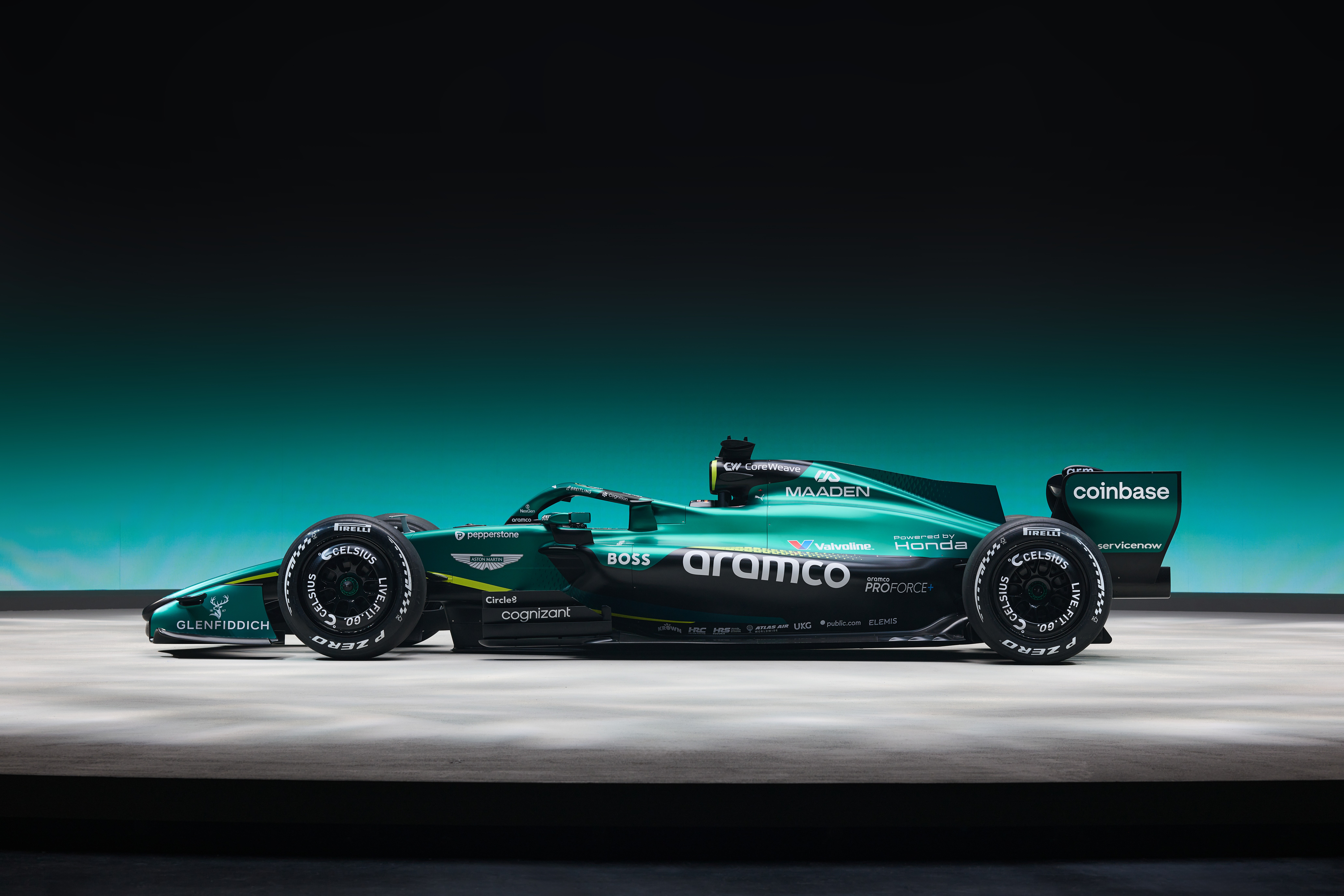Aramco and Aston Martin Aramco Formula One Team reveal new livery for ...