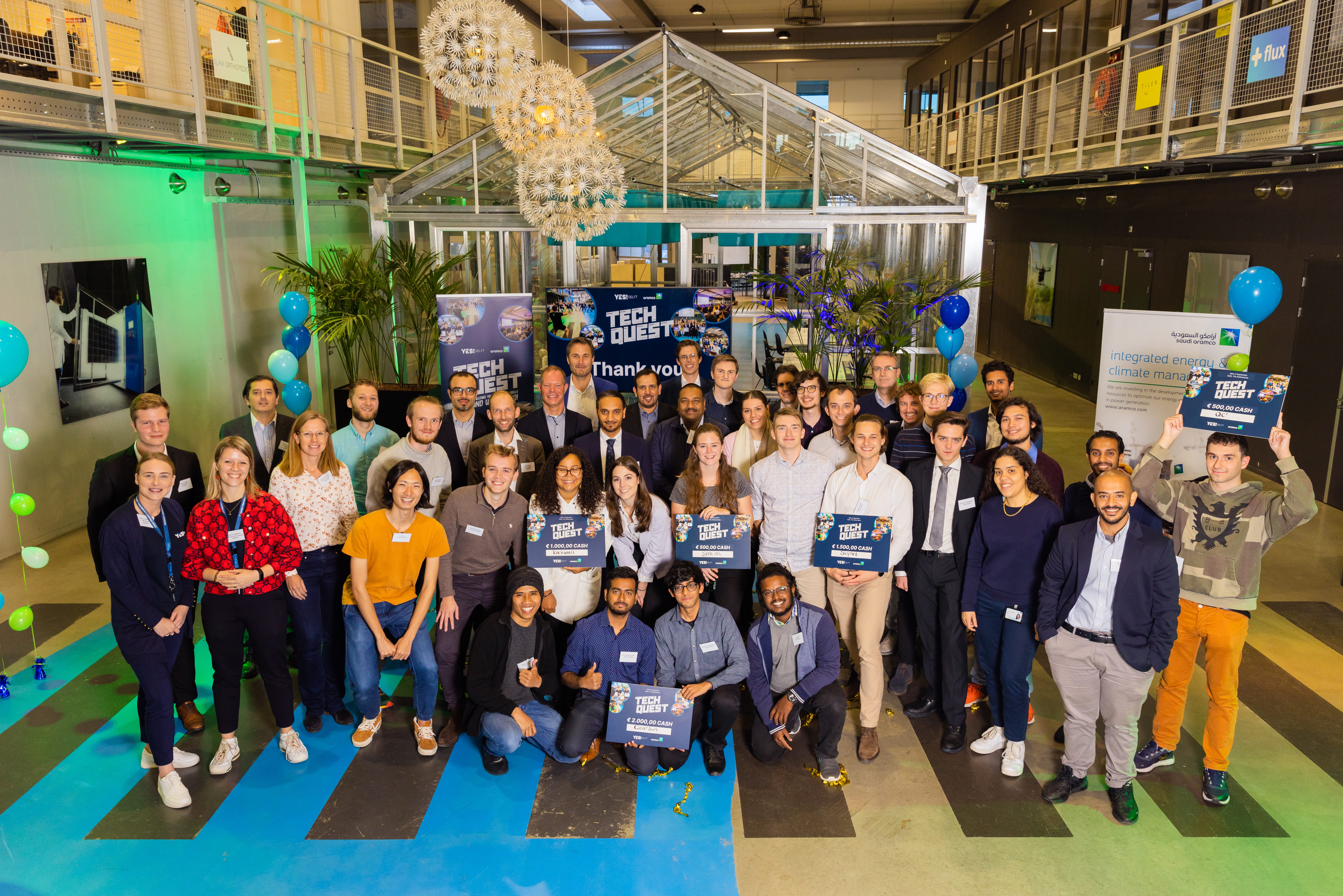 Innovative solutions dominate Aramco Tech Quest 2022 | Aramco Europe